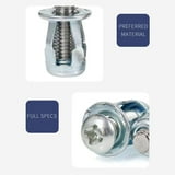 20 Pieces Jack Nuts Screw Petal Tool Expansion Tube Nut Expansion Screw ...