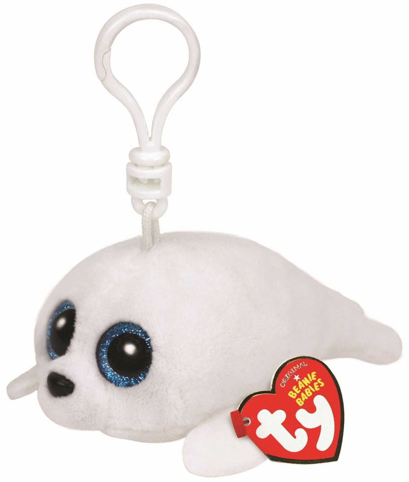 Ty Beanie Boos Icy Seal Clip With Glitter Eyes - Walmart.com