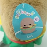 Squishmallows Kellytoys Plush 10 Inch Carl the Cheeseburger, Super Soft ...