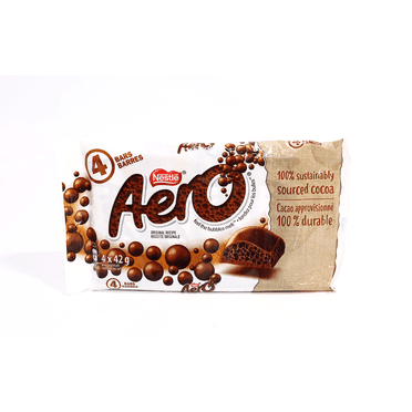 Nestle Aero Candy bars, Milk Chocolate, 63g/2.2oz {Imported from Canada ...