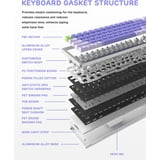 MAGIC-REFINER M71 Wireless Mechanical Keyboard, 71 Keys Gaming Keyboard ...