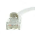 Cat6 White Ethernet Patch Cable, Snagless - Molded Boot, 50 Foot ...