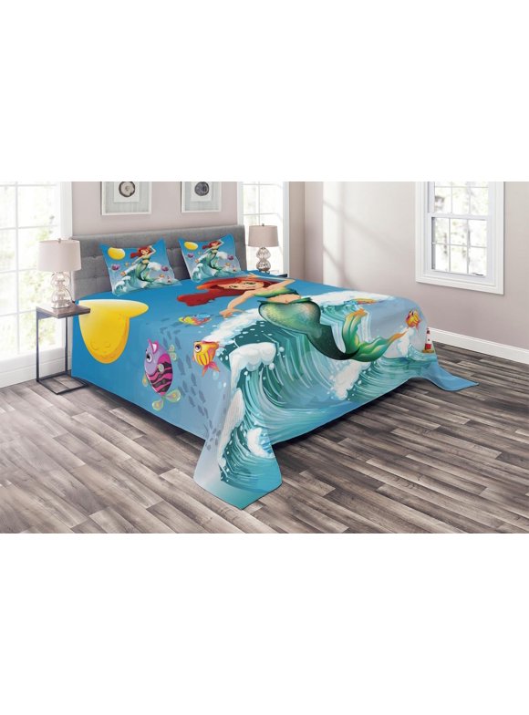Mermaid Bedding in Shop Kids' Bedding by Theme - Walmart.com