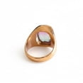 Cushion Shape Tourmaline Ring - Solid Pure Copper Jewelry, Multicolor ...