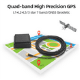 High RTK RTD Antenna Centimeter Positioning L1+L2+L5 3-Satellite 7 ...