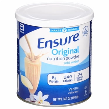 Ensure Original Vanilla Nutrition Shake Powder - Complete Balanced, 6 ...