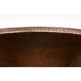 LRECDB Rectangle Hammered Copper Bathroom Sink - Walmart.com