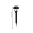 Solar Lights Outdoor Solar Pathway Landscape Lights Waterproof For