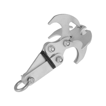 Gravity Grappling Hook Folding Survival Claw Multifunctional Carabiner ...