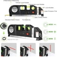 Laser Level Tool, Multi-function Laser Level Kit, Cross Line Laser Tool ...