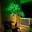 SAFAVIEH Faux Multi Branch Fiddle Leaf Fig 72" Potted Tree, Green ...