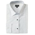 Chef Code Men's Tuxedo Shirt with 1/4" Pleats and Point Collar ...