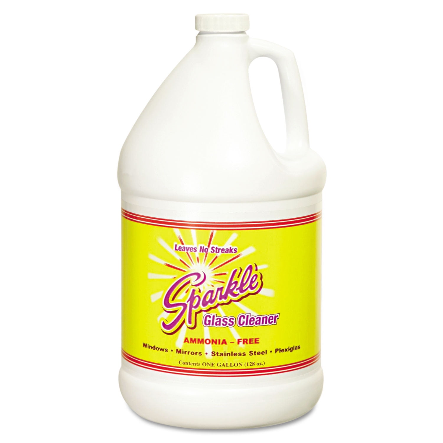 Sparkle Glass Cleaner 1gal Bottle Refill 4/Carton 20500CT - Walmart.com ...