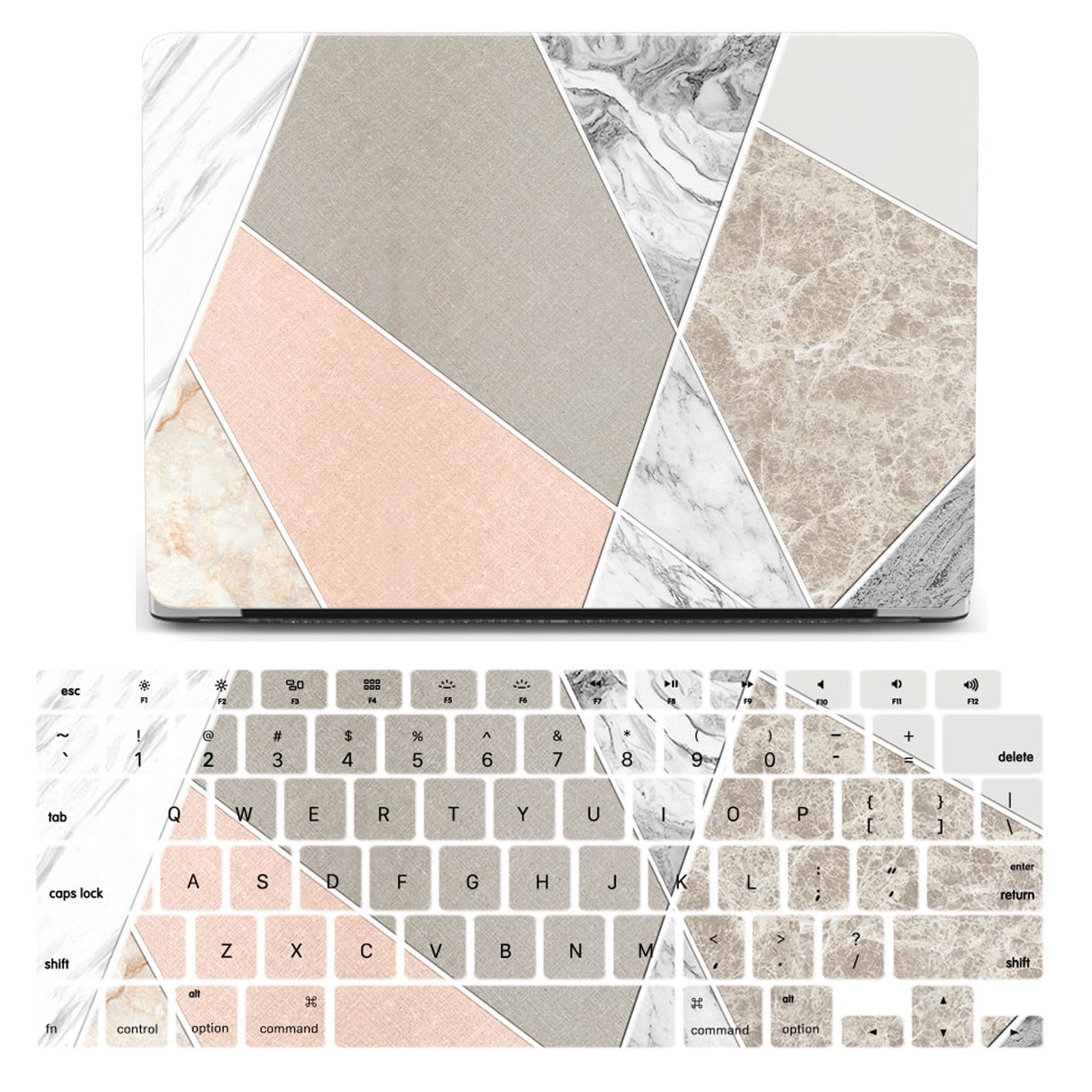 Geometric Marble Case for MacBook Pro Retina 15 (2012-2015, Models ...