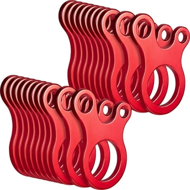 20PCS Plastic Cord Tensioners Rope Adjuster Tent Guy-Line Wind Rope ...