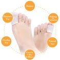 10 Pieces - Big Toe Guards for Protection of Ingrown Toenails, Corns ...