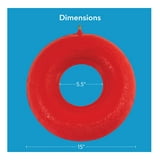 Carex Inflatable Ring Cushion, Rubber, Easy to Clean, Durable, Reusable ...