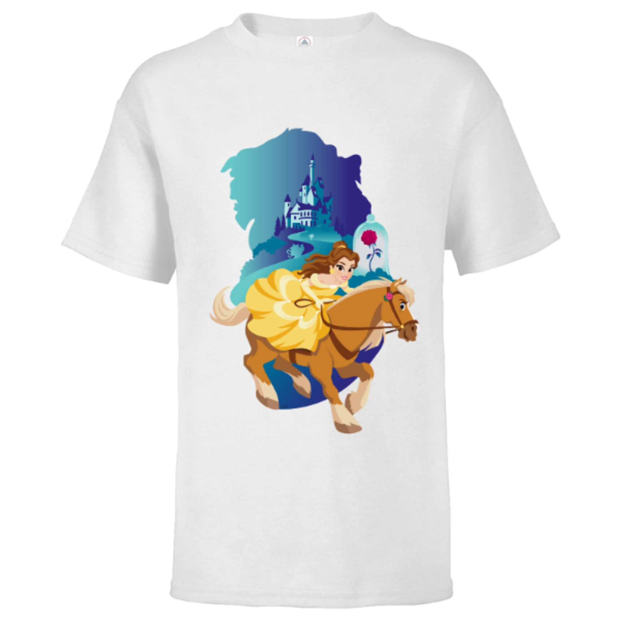 Disney Princess Belle and Phillipe Adventure Ride - Short Sleeve T ...
