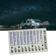 Dcbeduff Portable Memo Plastic Board, White Daily Affairs Checklist Board, for Home or RV Use ...
