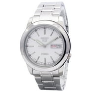 Seiko Men's 5 Automatic Silver Dial Watch SNK601 - Walmart.com