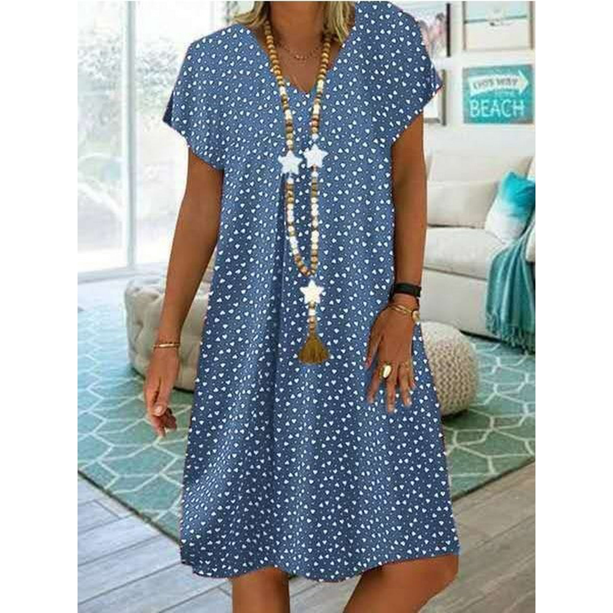 Click here for Generic 2024 Trendy Large Size Women‘s Dress Summe... prices