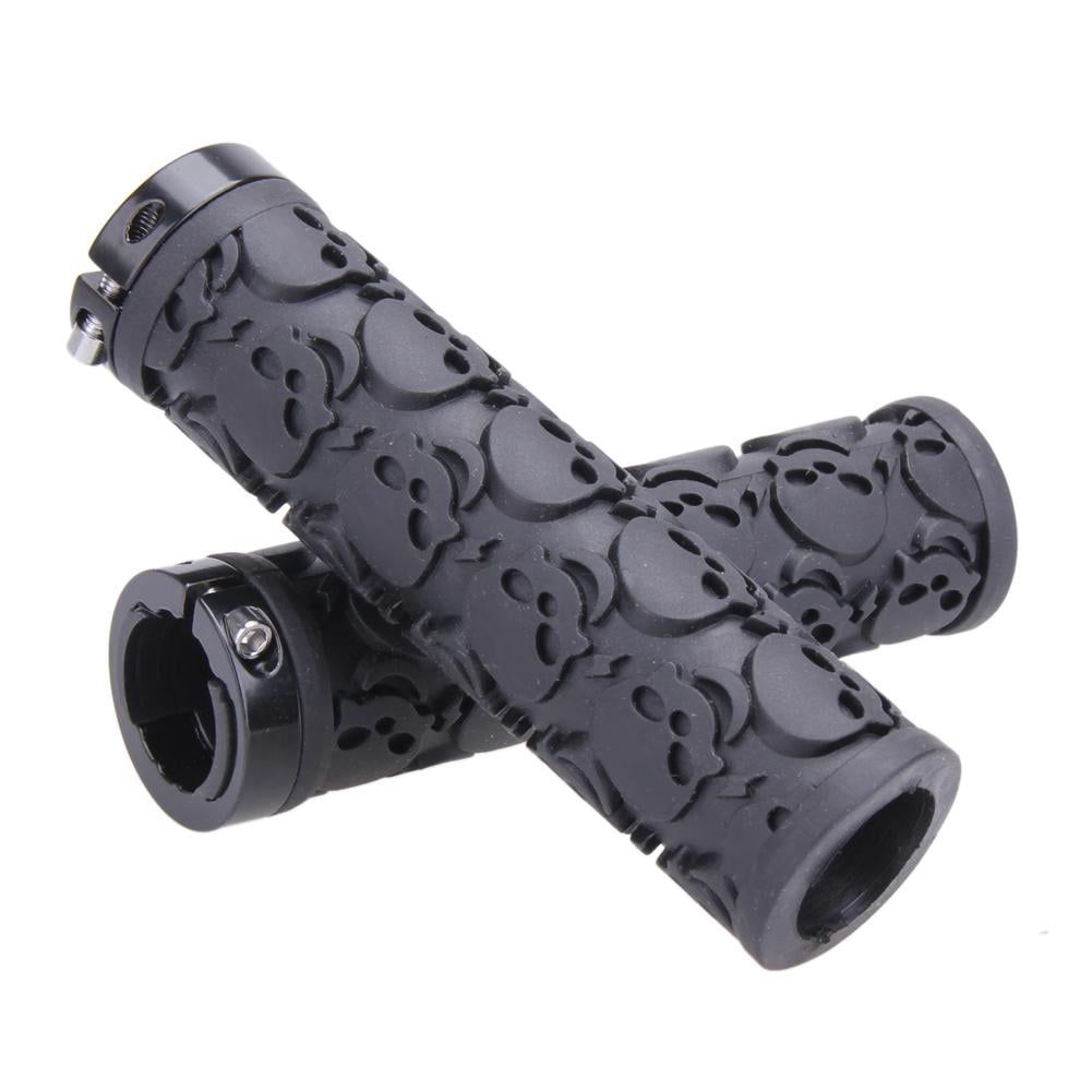 Yucurem Skull Mountain Bikes Bicycles Lockable Handlegrip Handlebar ...