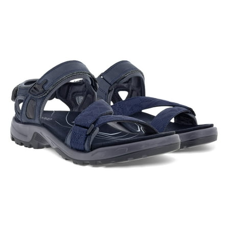 ECCO Men's Yucatan Coast Sport Sandal, Night Sky/Marine Nubuck, 15-15.5 ...