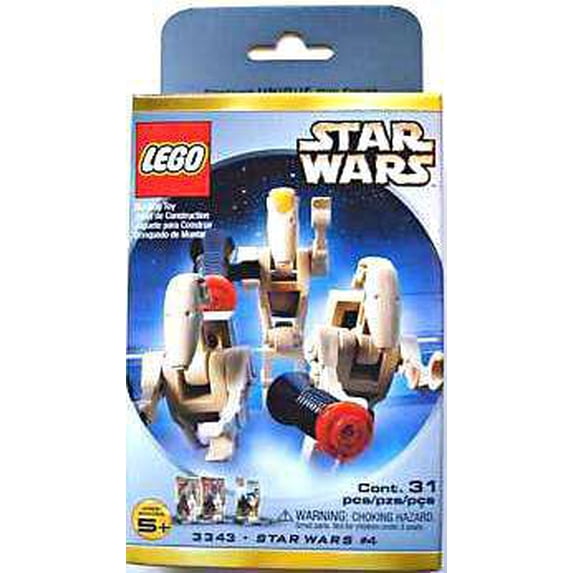 Pre-Owned Phantom Menace Star Wars #4 Minifigures Set LEGO 3343 ...