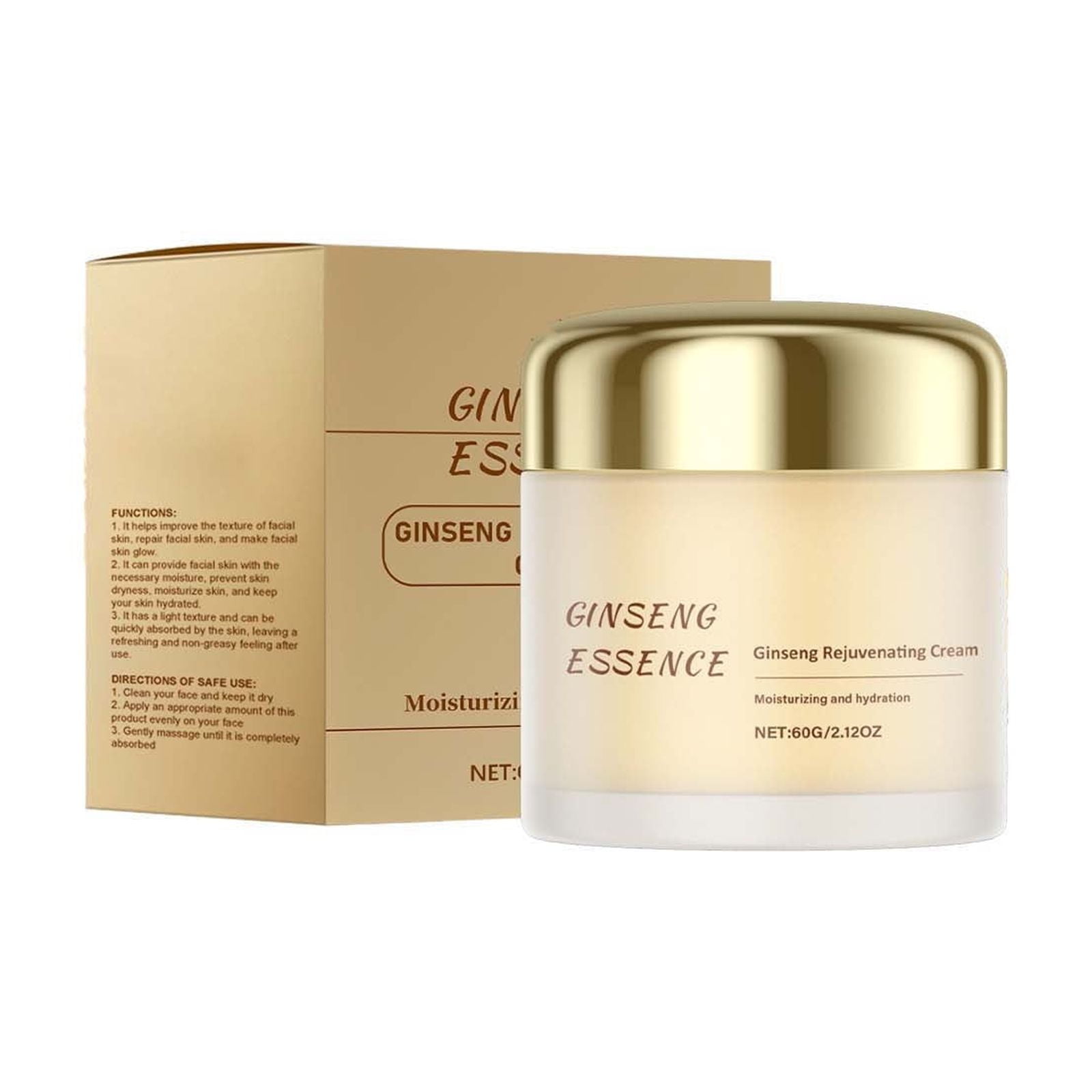 Crema hidratante de ginseng que nutre eficazmente. Su uso continuo ...