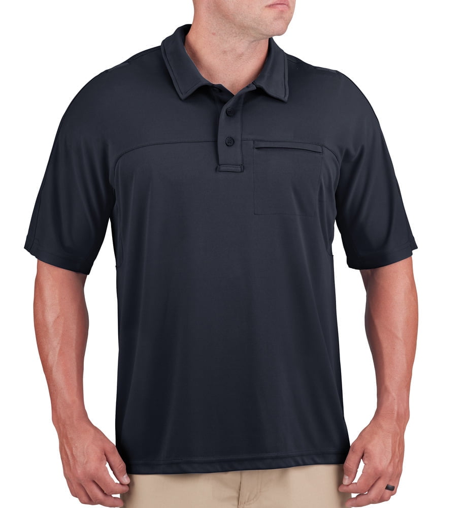 Propper Men's Hlx Polo Short Sleeve Lapd Navy M - Walmart.com