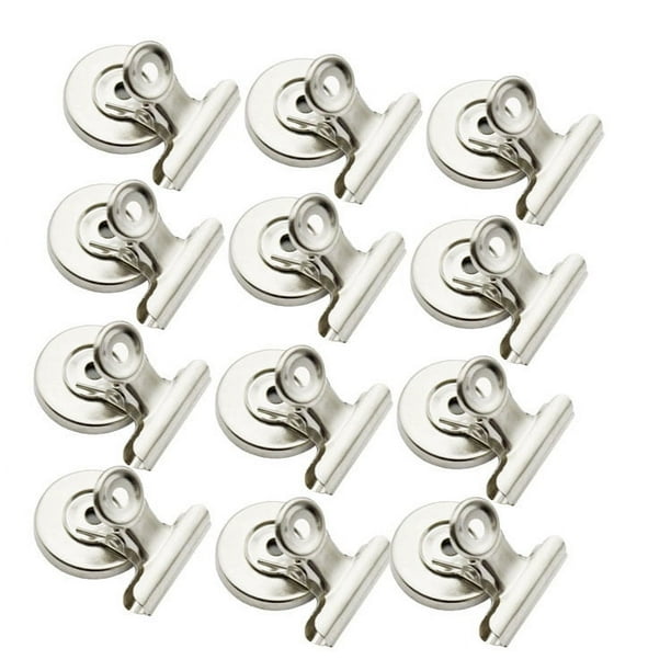 SHAR Strong Magnetic Clips - Heavy Duty Fridge Magnet Clips - 31mm Wide ...
