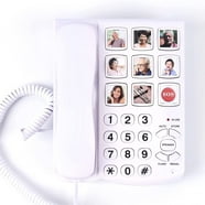 AT&T CL4940 Standard Phone - White - Walmart.com