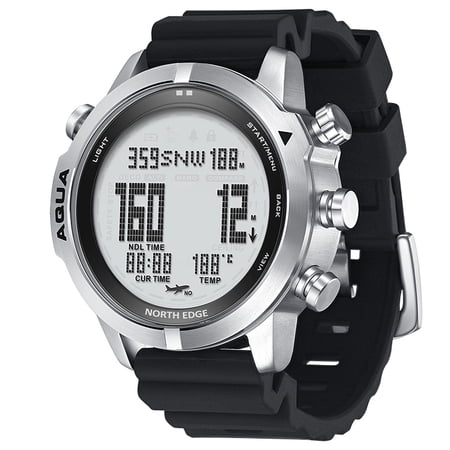 Men Sports Digital Analog Watch Diving Watch Steel Business Wrist Watch ...