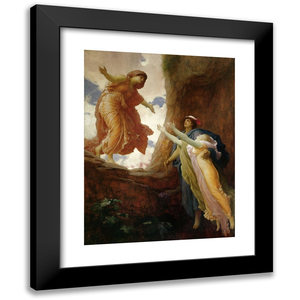 Frederic Leighton 12x14 Black Modern Framed Museum Art Print Titled ...