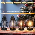 2Pack Rechargeable Camping Lanterns Battery Operated Hanging Lamps ...