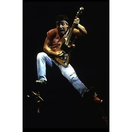 Bruce Springsteen in Mid-Jump Photo Print (8 x 10) | Walmart Canada