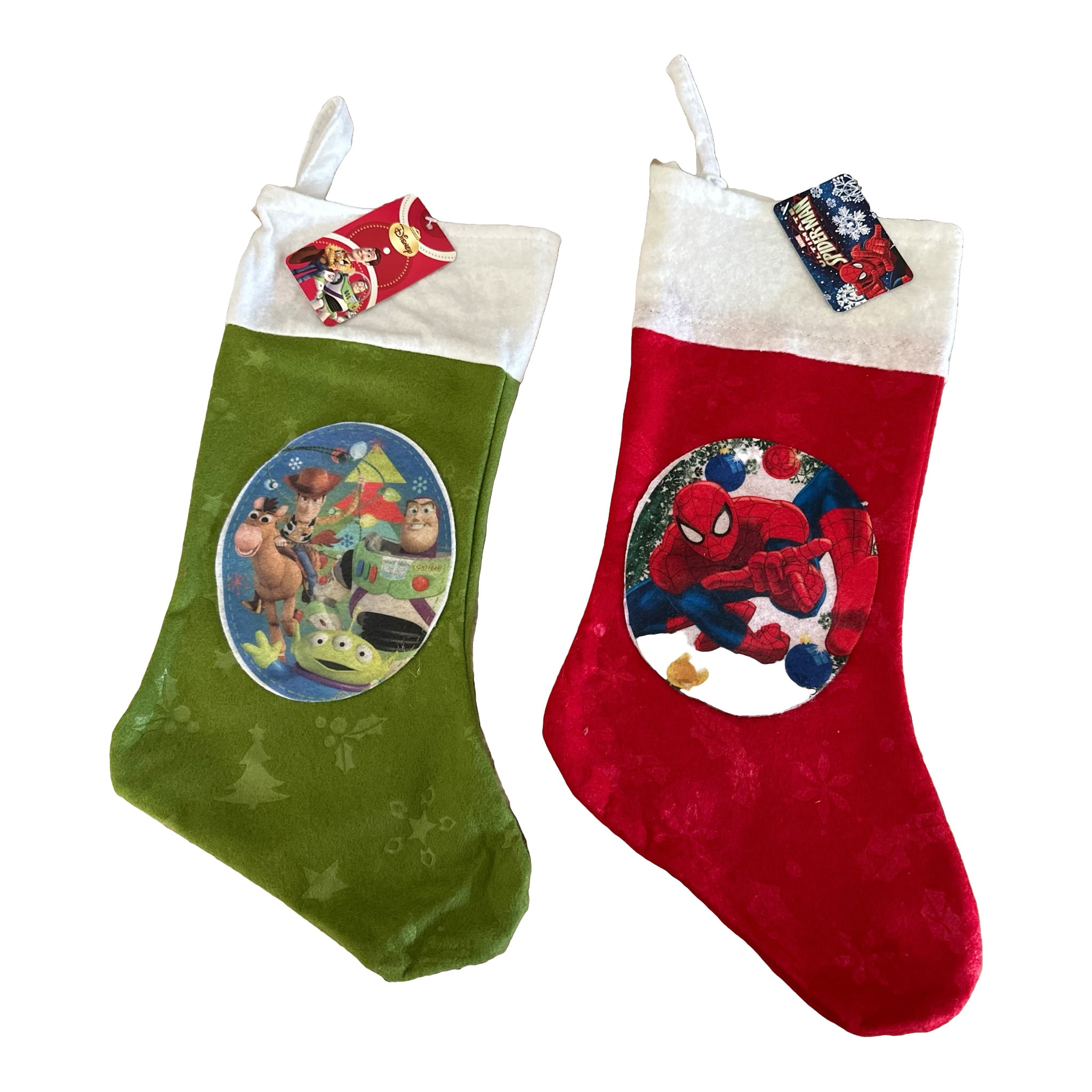 Marvel Hero Spiderman Stocking - Spider-man Christmas Stocking ...
