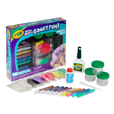 Crayola Model Magic Gooey Fun Slime Kit - Walmart.com