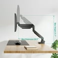 WALI VESA Bracket, Single Monitor Gas Spring Desk Mount, 35 inch Screen ...