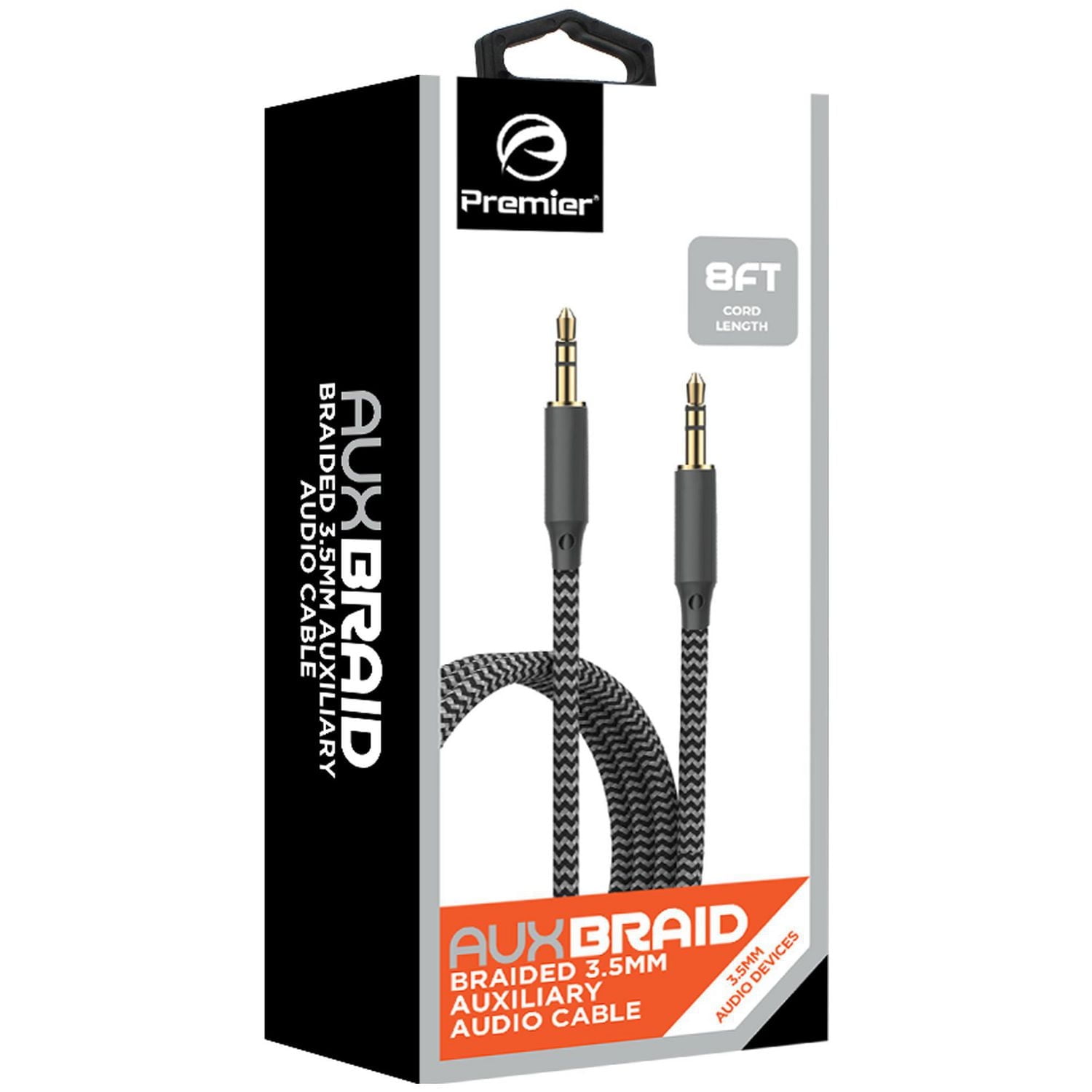 Click here for Premier Auxiliary Cable 6 Ft Nylon Braided prices