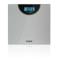 COBY Digital Bathroom Scale with Color Changing Display and Weight ...
