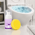 50ml Toilet Foam Cleaner Set, Limescale Stain Cleaner with Sponge Brush ...