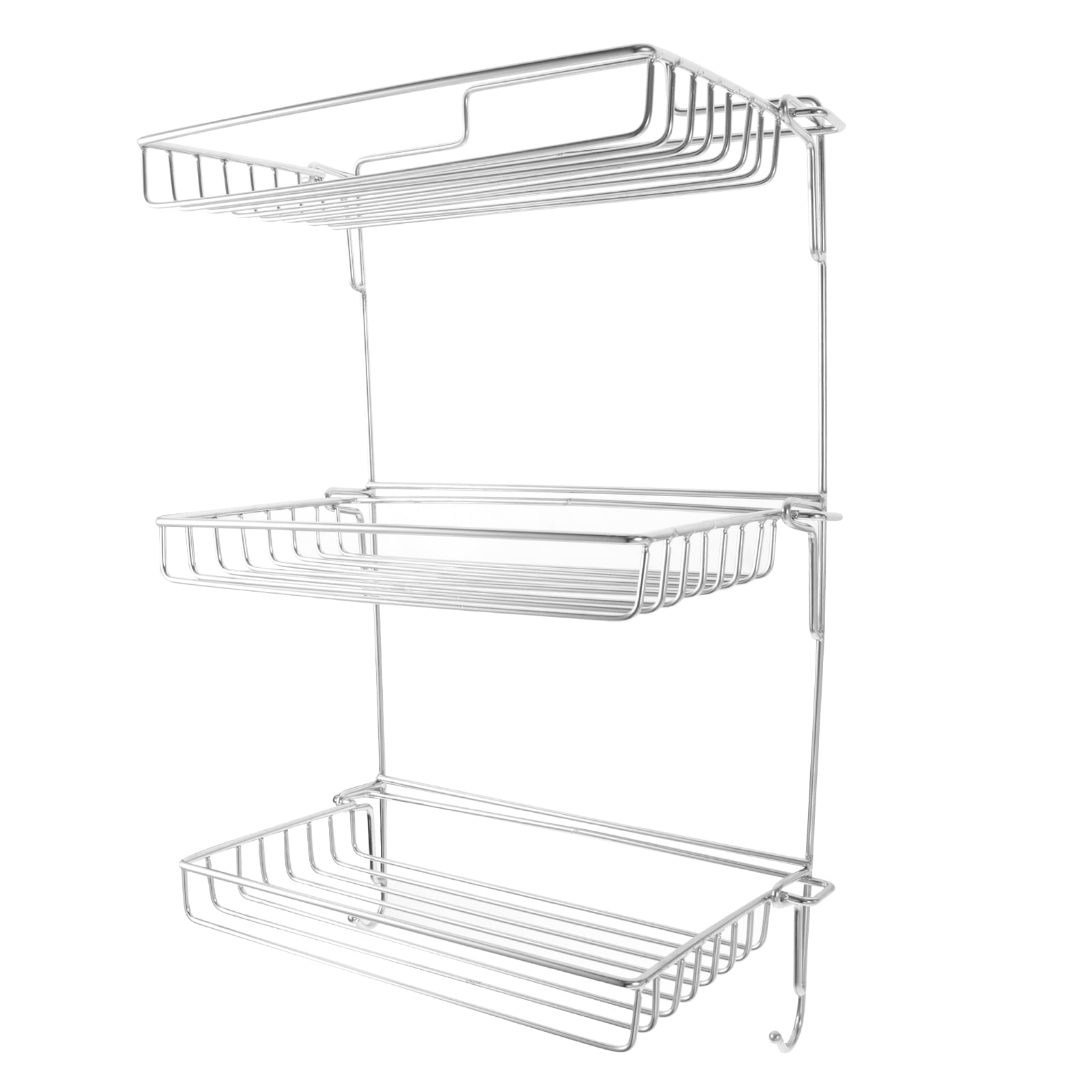 Wall-mounted Storage Rack Folding Stainless Steel Drain Rack Toilet ...