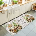 Area Rugs 2x6,Sweet Home Words Frog Non Slip Washable Rug Indoor Carpet ...