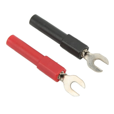 Fugacal Spade Plug 4mm Width U Type Low Loss Fork Spade Connector For ...