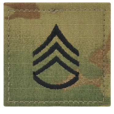 U.S. Army Pair Staff Sergeant Dress Green Rank Patches - Walmart.com