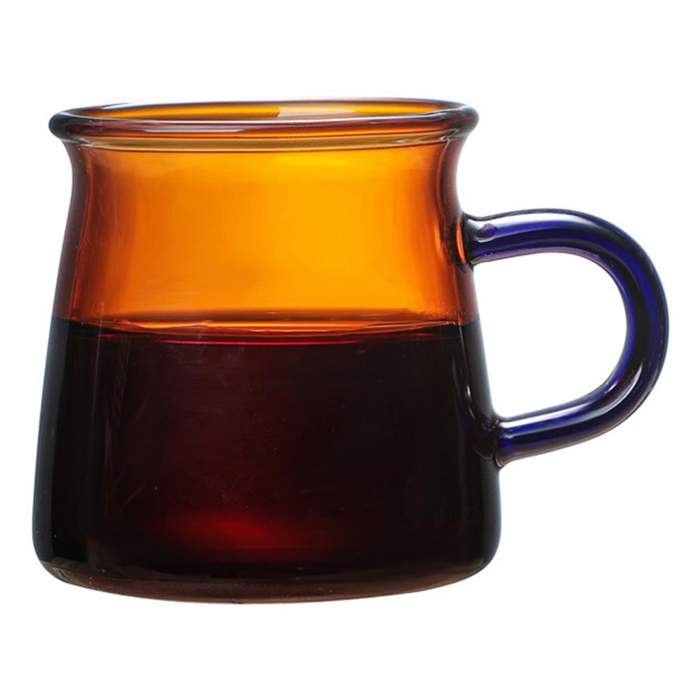 Glass Color Coffee Cup, Tea Cups, Glass Coffee Mug - Walmart.com