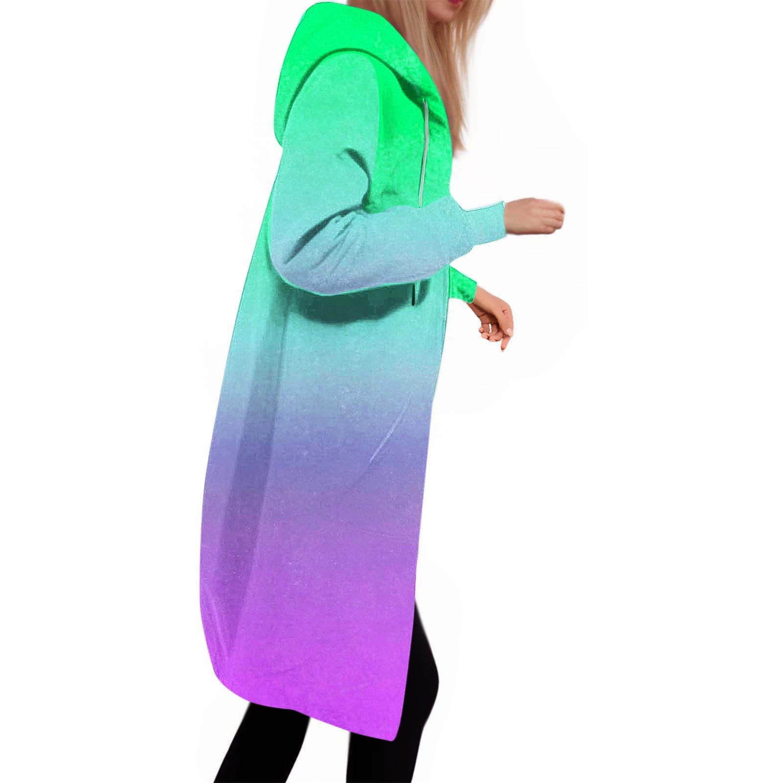 Click here for Lcziwo Todays Deals Womens Zip Up Long Hoodie Tren... prices