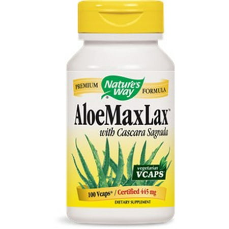 Aloe Max Lax Nature's Way 100 Caps - Walmart.com