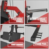 syedee Leverage Gym, 2055LB Bench Press Machine for Strength Training ...